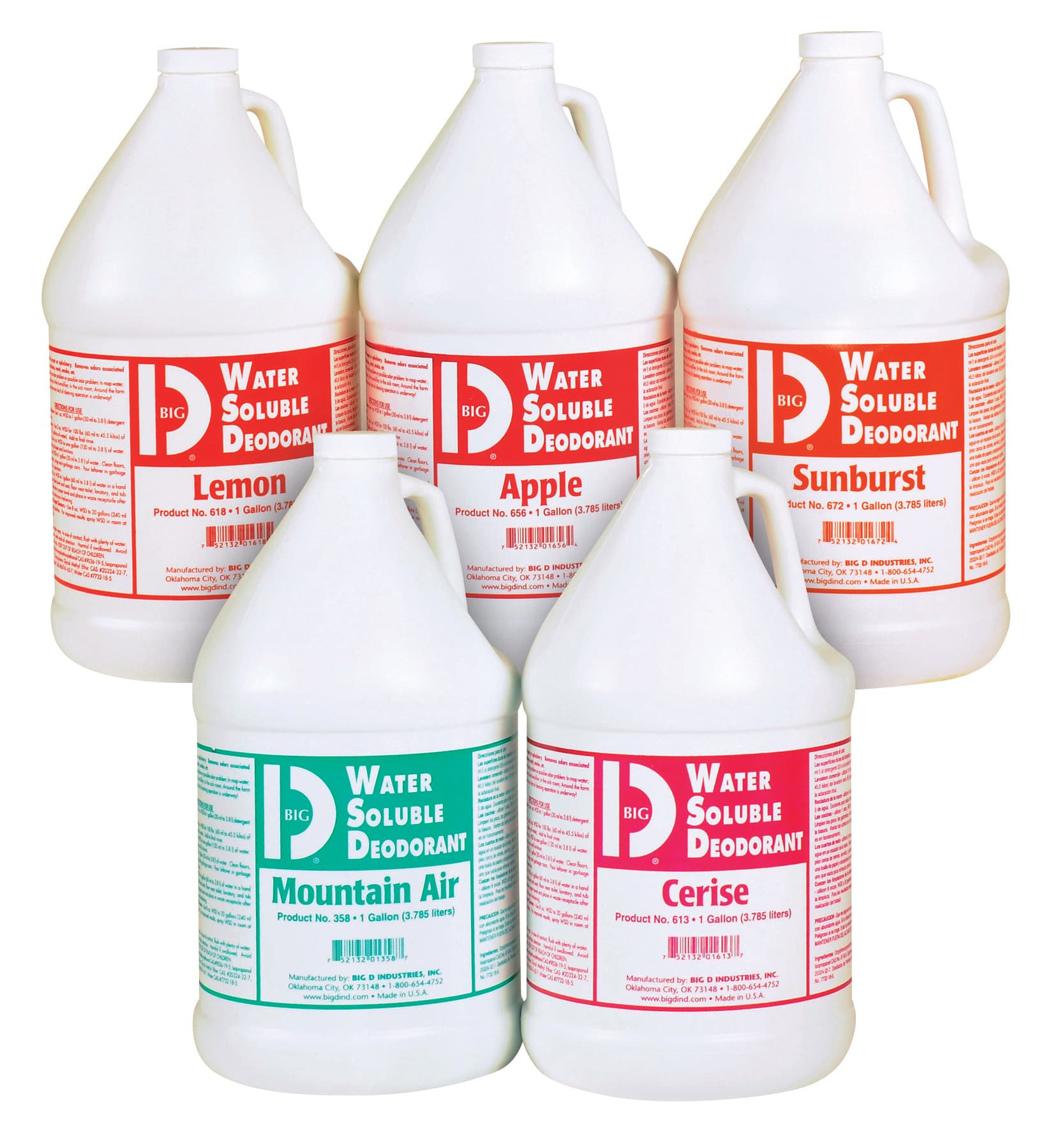 BIG D DEOD GAL VERY CHERRY - National Maintenance Supply Co. Inc